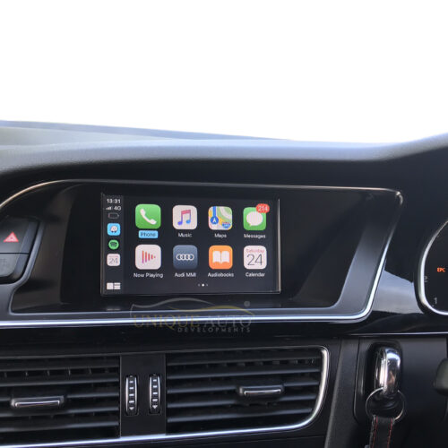 Wireless Apple CarPlay Android Auto Retrofit Kit Audi A4 A5 B8 2008-2016 - Unique Auto Developments