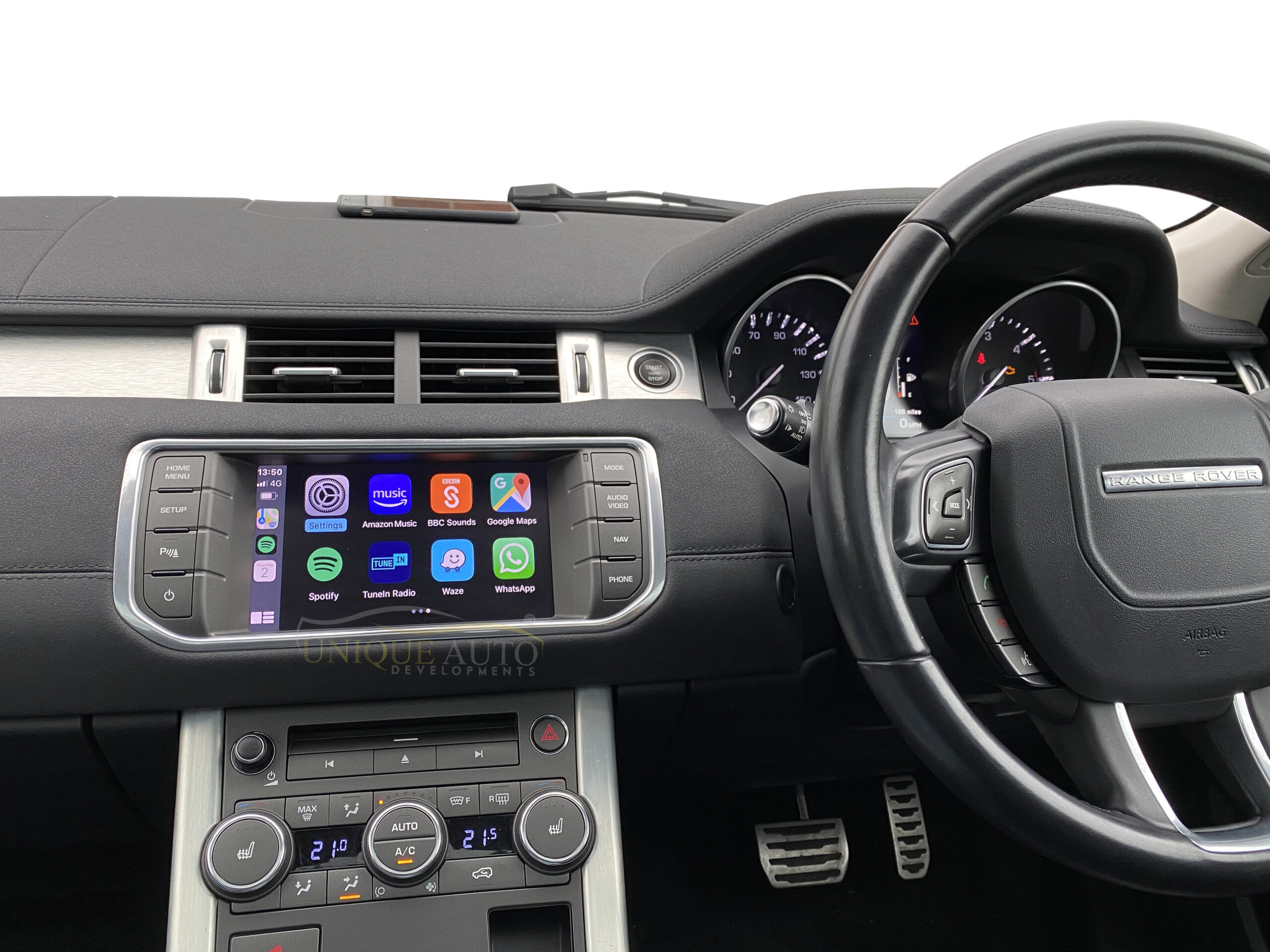 Wireless Apple CarPlay and Android Auto Interface for Land Rover Range ...