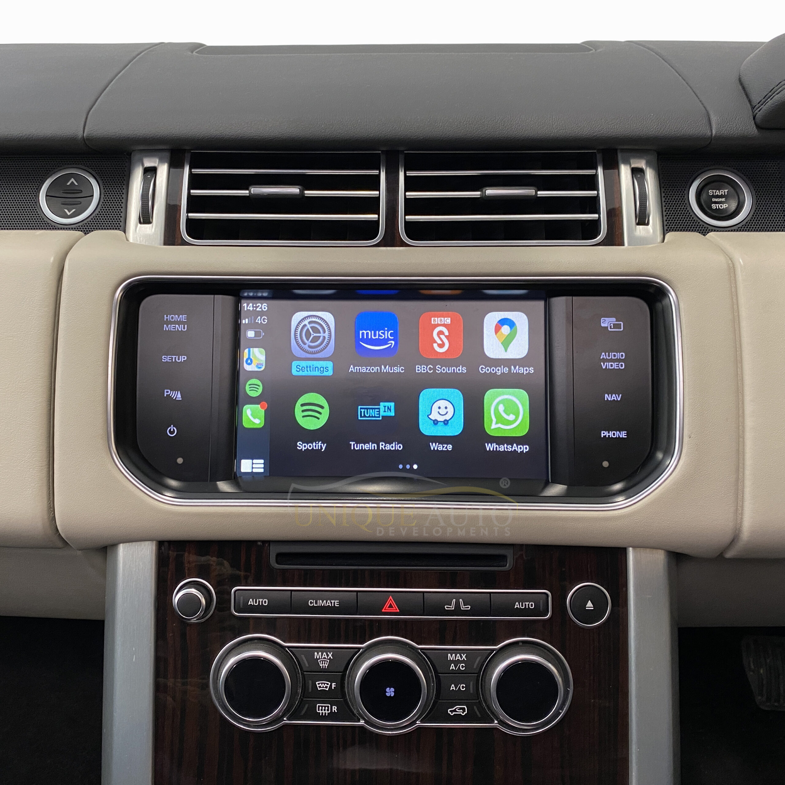 Wireless Apple CarPlay and Android Auto Interface for 2013-2016 Land ...
