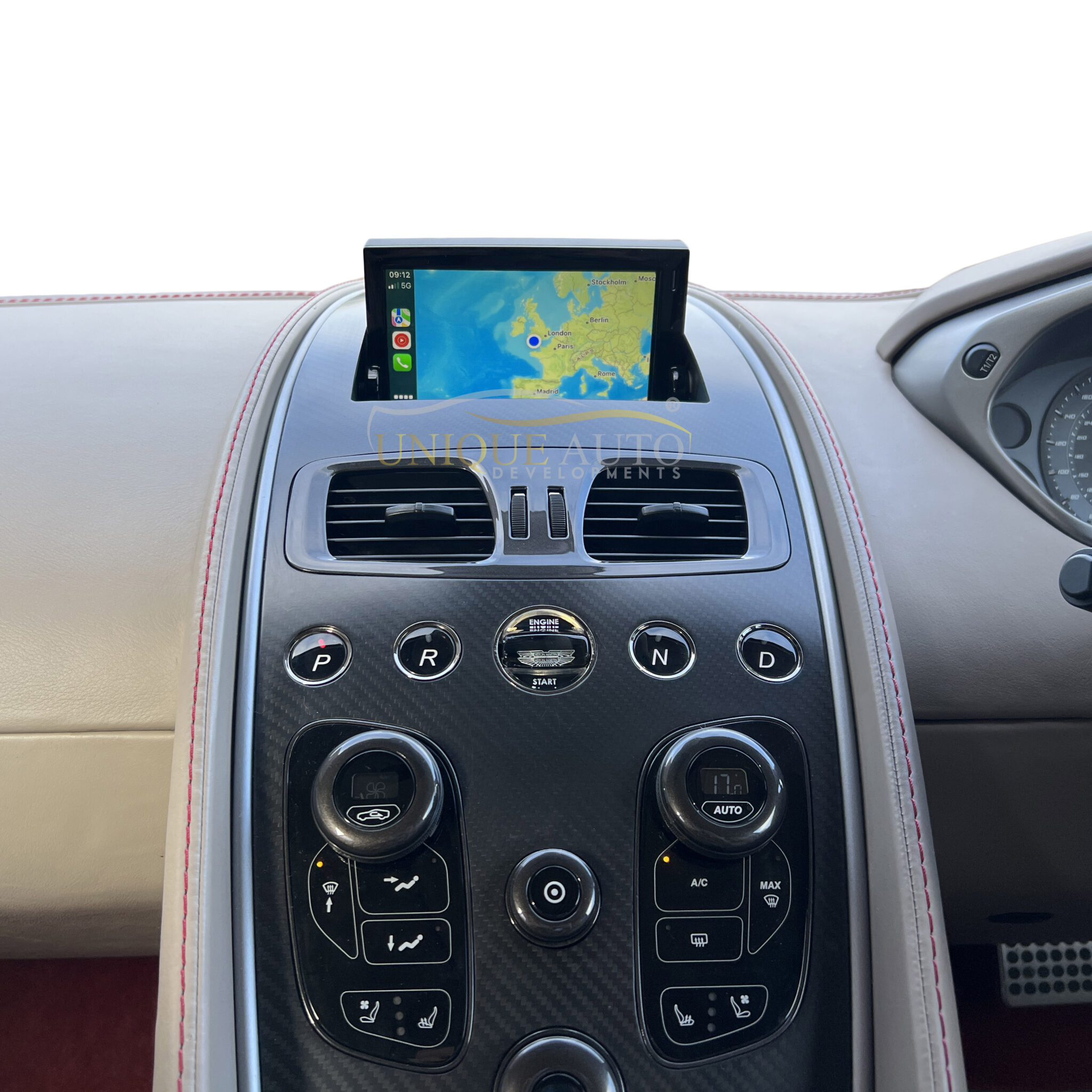 Wireless Apple CarPlay Android Auto Interface for Aston Martin Vantage ...